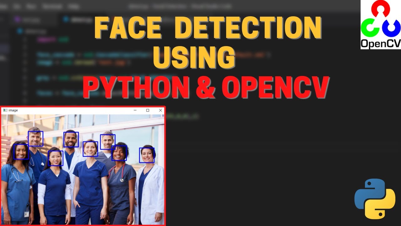 How To Detect Multiple Face Using Python Opencv Youtube