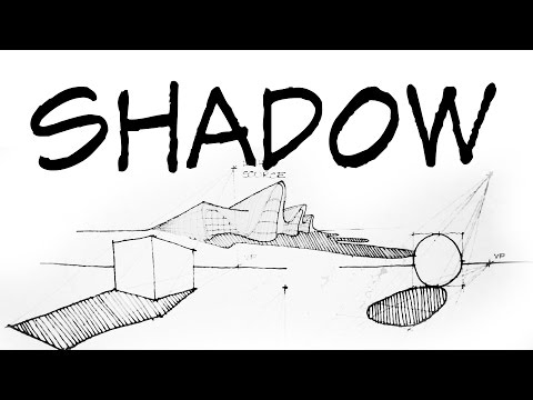How To Draw Perspective Shadow Simple Tutorial Interiordesign