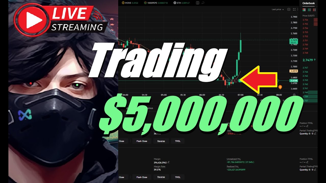 Live 5 000 000 Million Dollar Trade Youtube