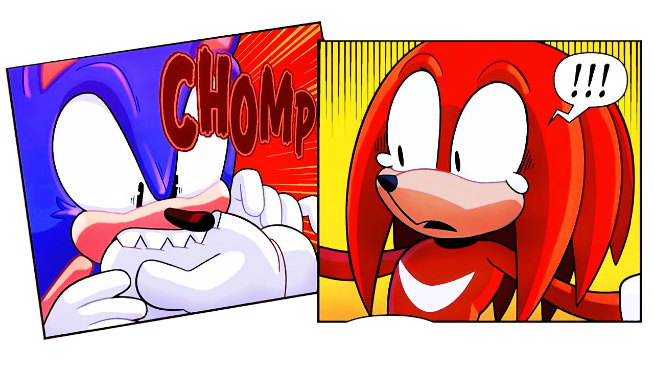 Sonic Fights Knuckles Sonic Comic Dub Compilation Youtube