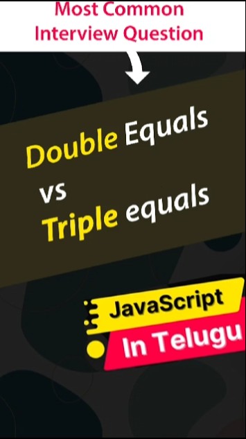 Javascript In Telugu Javascript Operators Vs Javascript