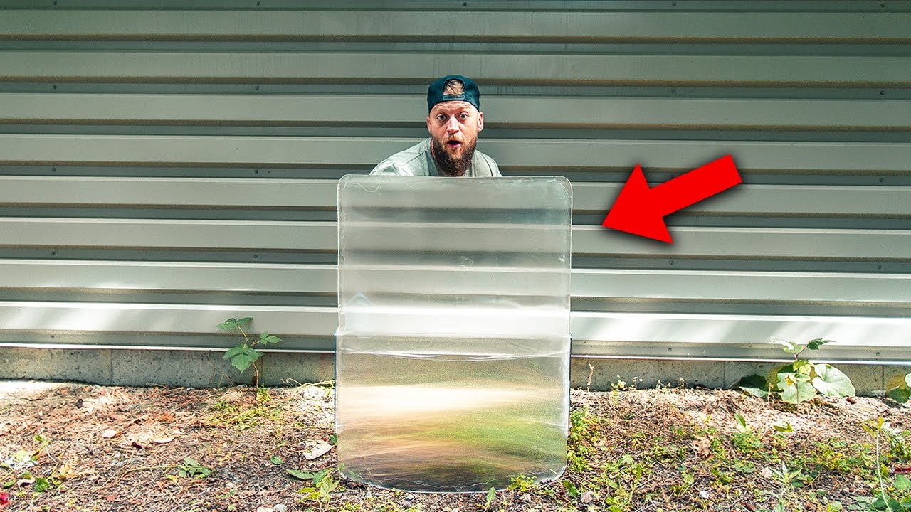 Testing A Real Invisibility Shield How Good Is It Unusual Youtube