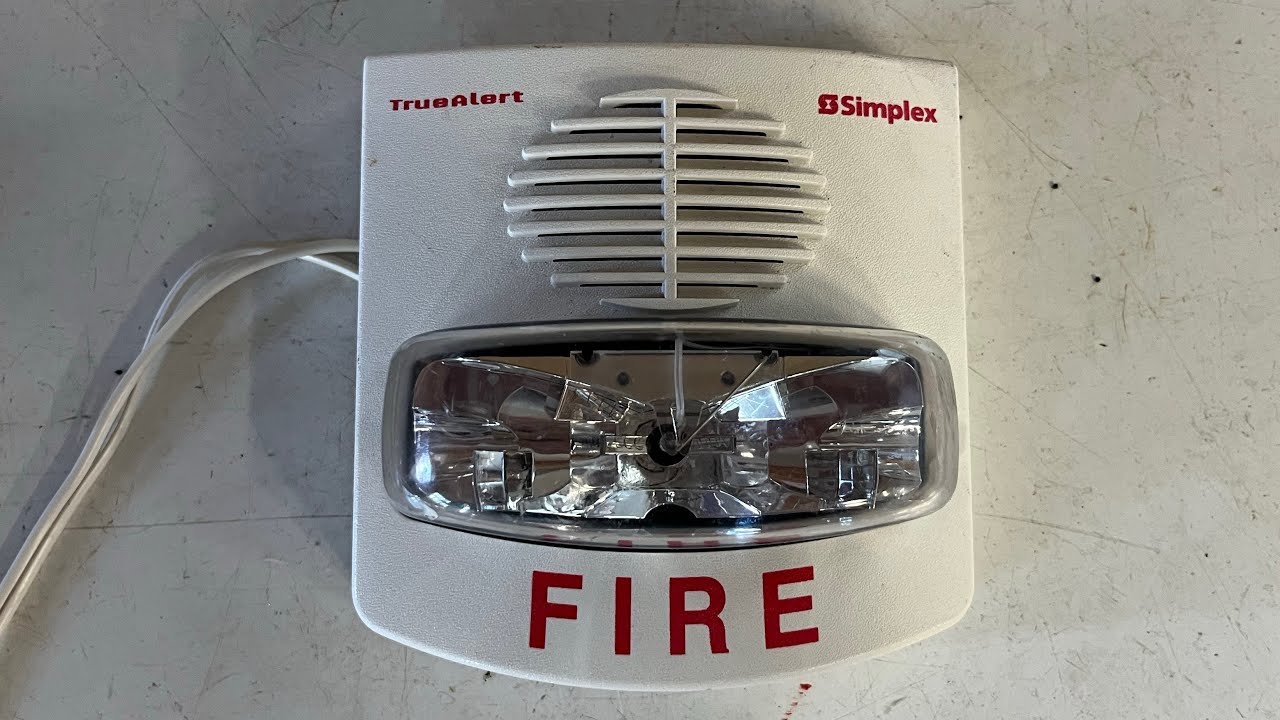 Simplex 4903 9432 White Truealert Youtube