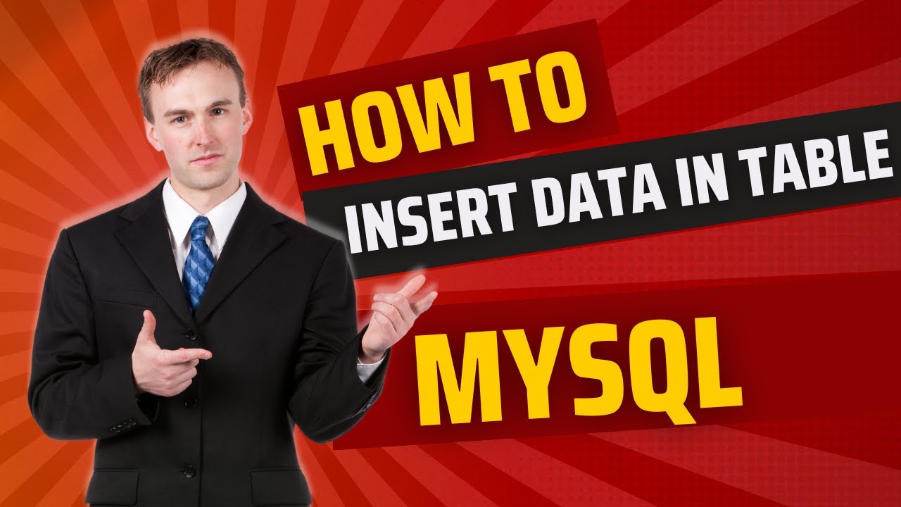 How To Insert Data Into Table Using Mysql Workbench Youtube