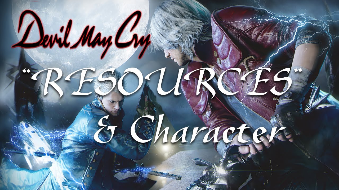 Resources Character Analysis Devil May Cry Youtube