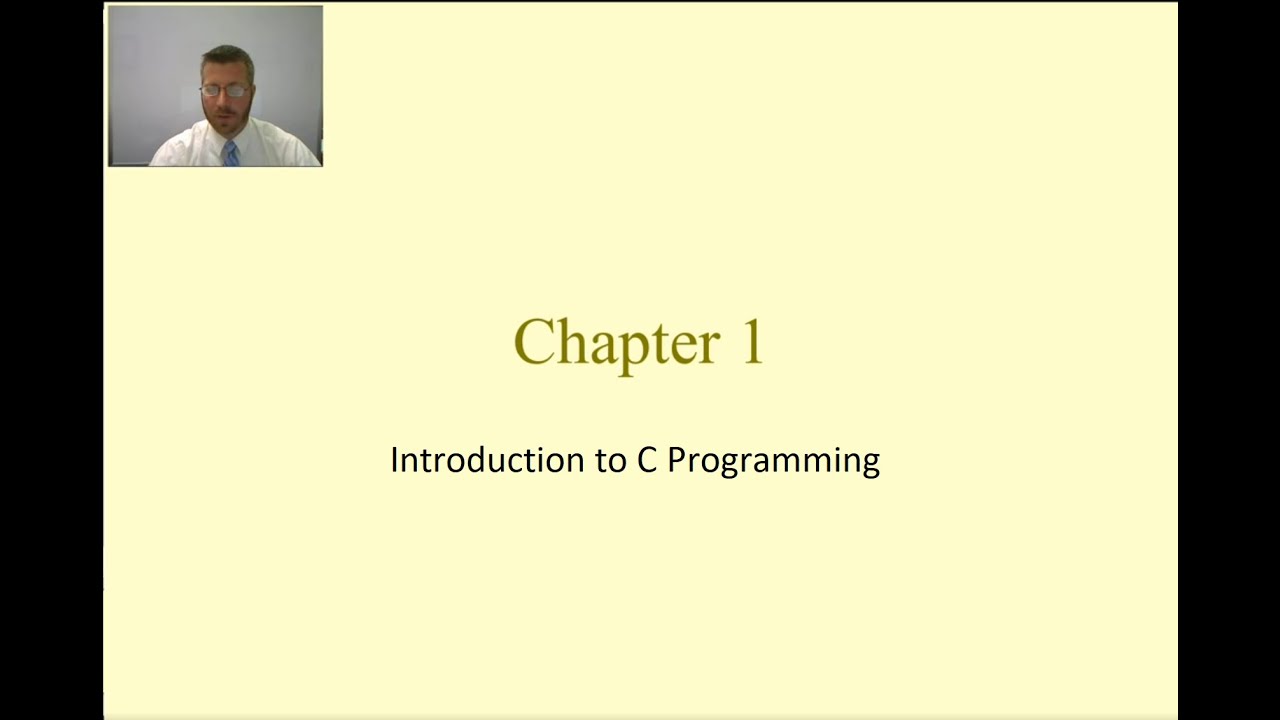 Intro To C Programming Introduction Youtube