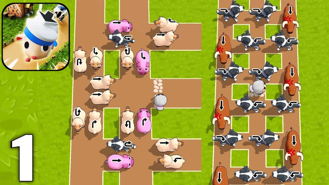 Lamb Escape Jam Animal Farm Gameplay Walkthrough Part 1 All Levels 1