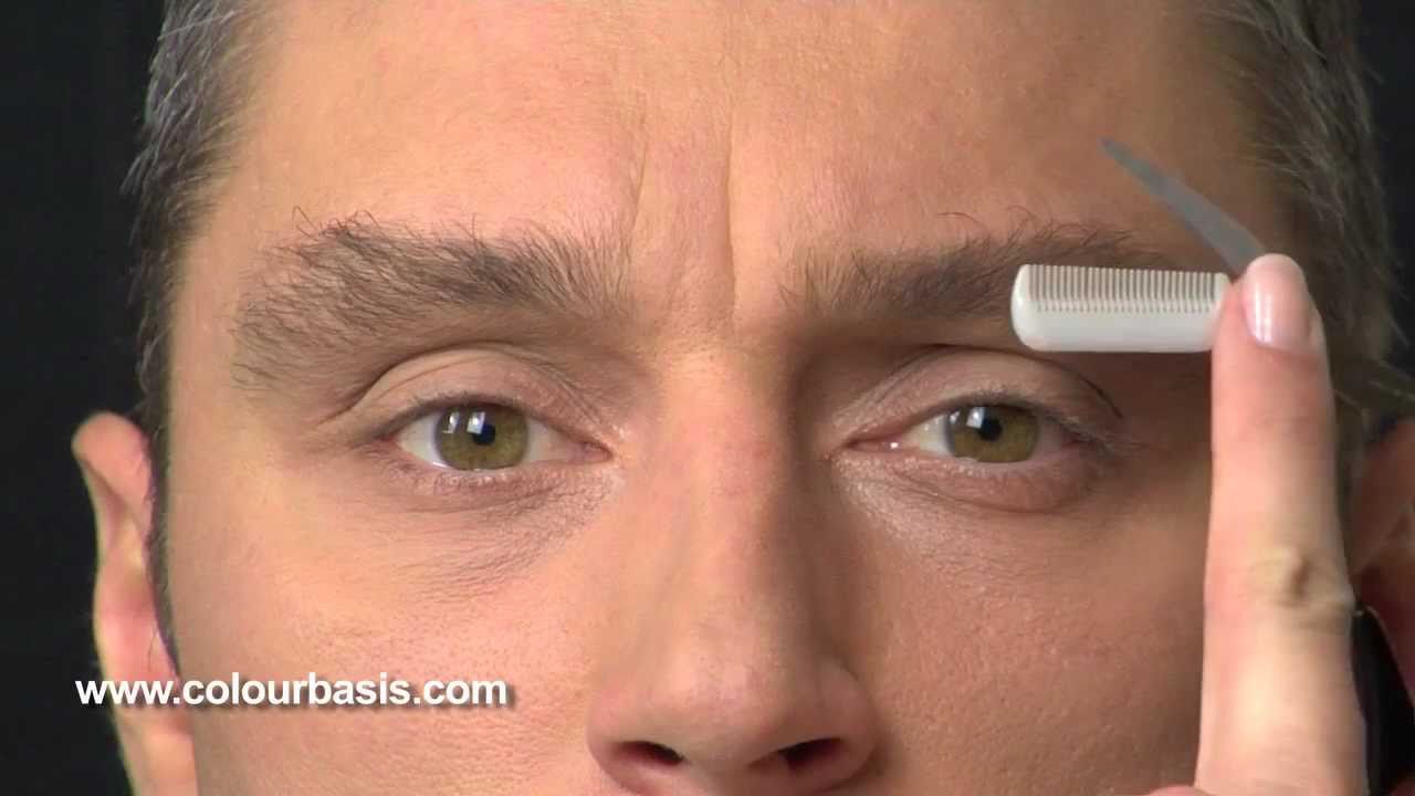 Men S Eyebrow Trimming Scissors Youtube