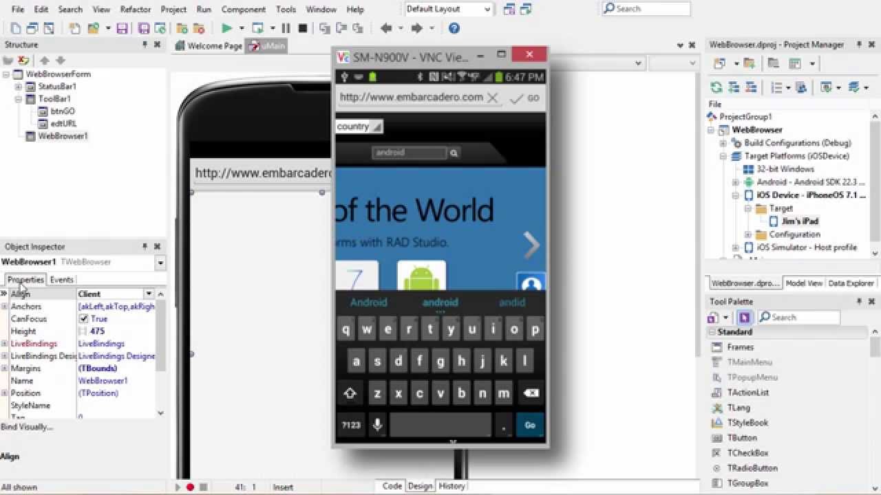 Web Browser With Delphi Xe6 Youtube
