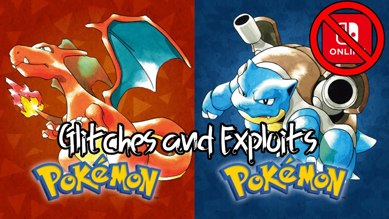 Pokemon Red And Blue Glitches Youtube