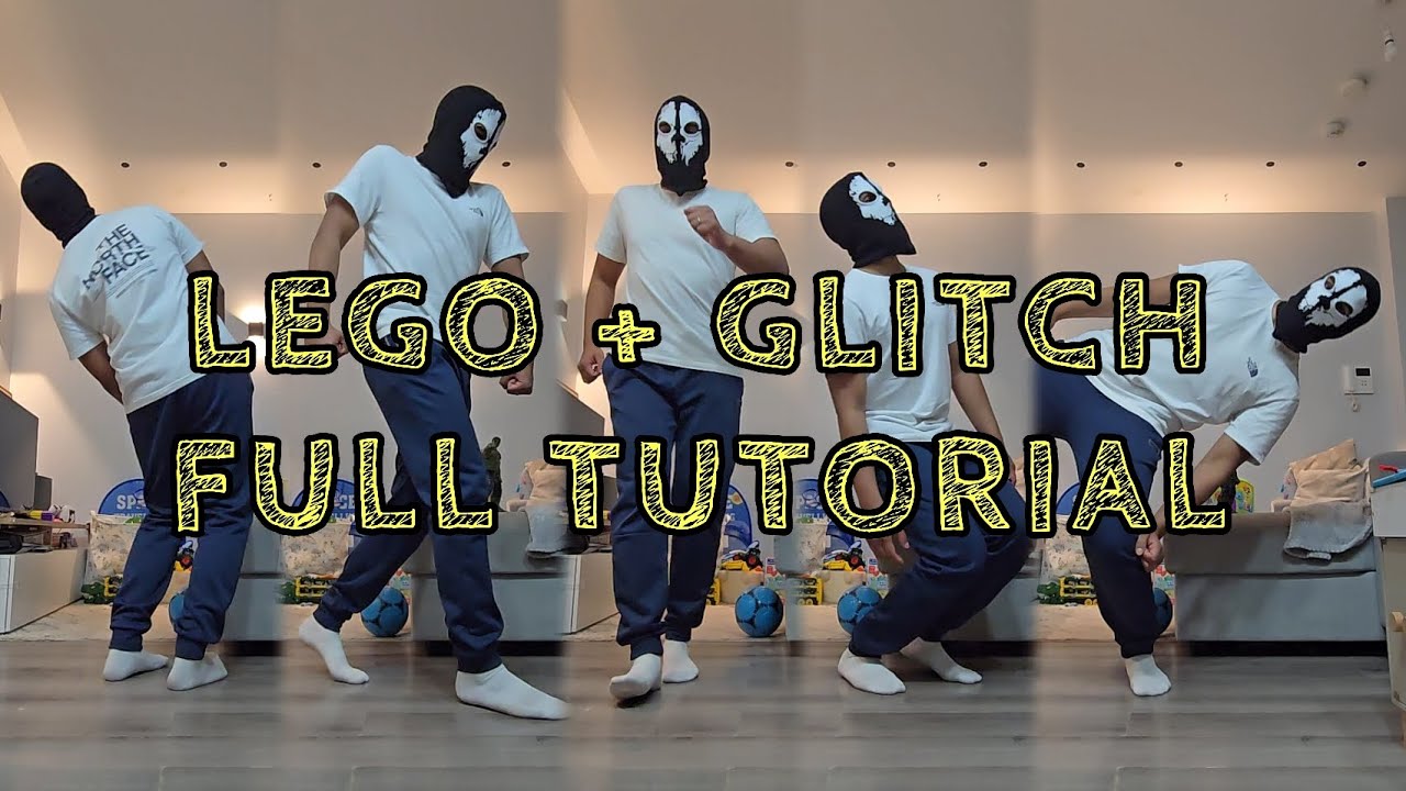 Lego Glitch Dance Tutorial Face Reveal Youtube