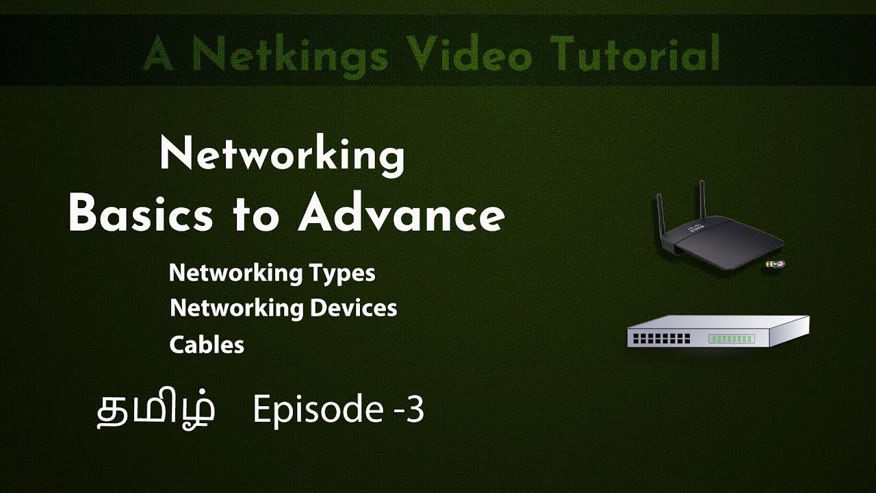 Networking Types Networking Devices Cables Explained Netkings