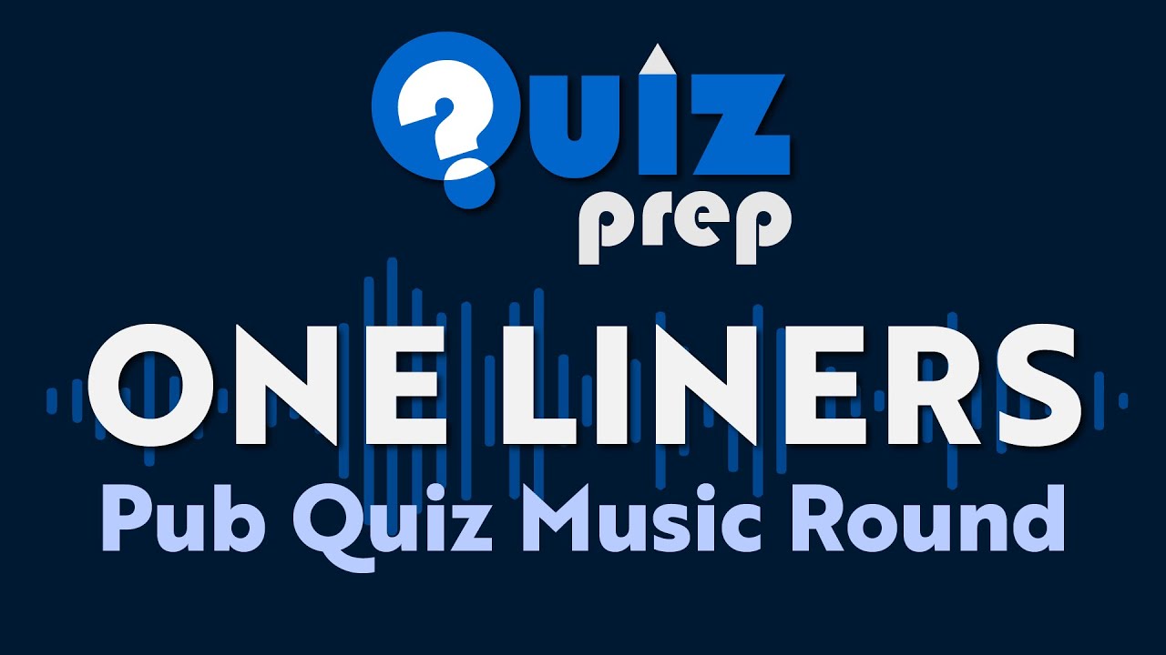 One Liners Pub Quiz Music Round Youtube
