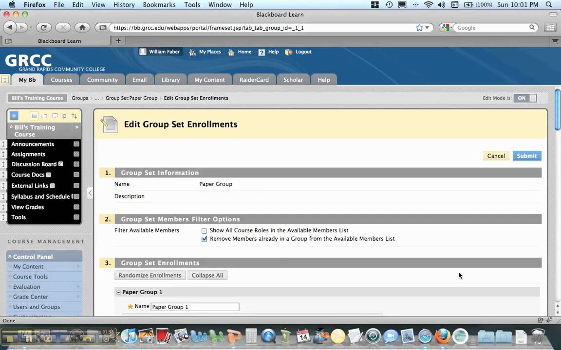 Creating Groups Youtube