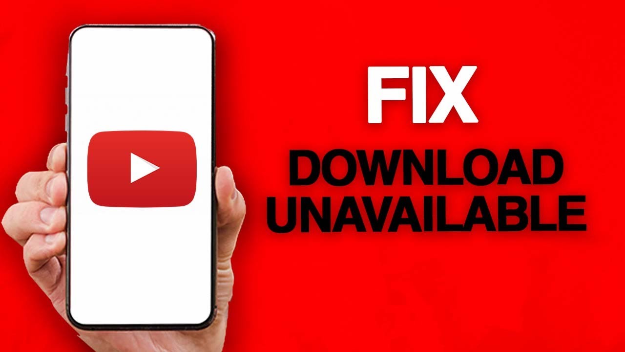 How To Fix And Solve App Download Unavailable Youtube