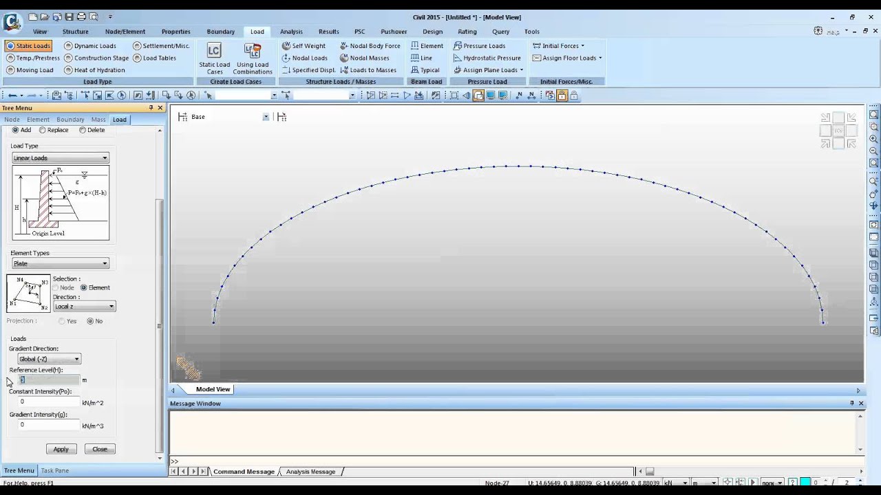 Insert The Remaining Area In Midas Civil Indyvica