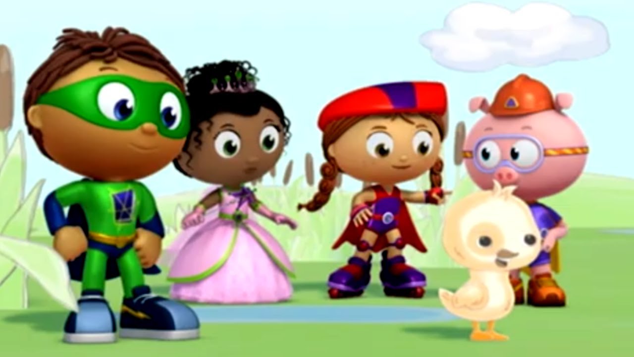 Super Why Full Episodes English пёџ Poor Little Duck пёџ S01 Hd Videos