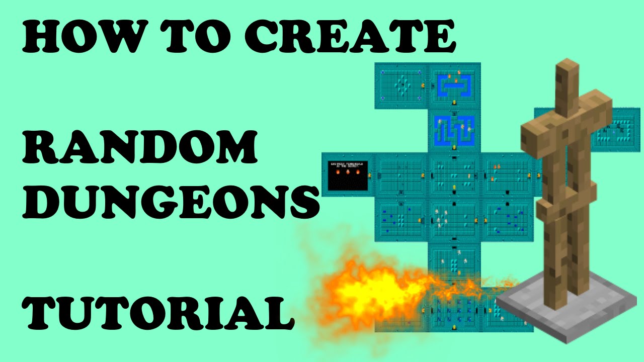 How To Create Random Dungeons Minecraft Command Block Tutorial Youtube