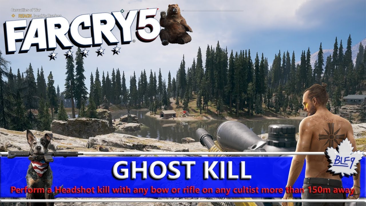 Far Cry 5 Ghost Kill Achievement Youtube