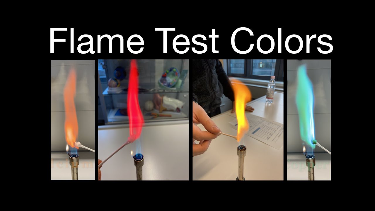 Flame Test Lab Results