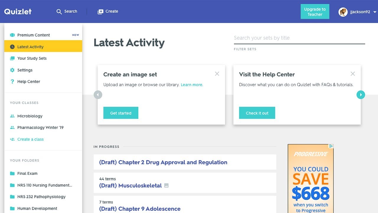 Quizlet Tutorial The Basics Youtube