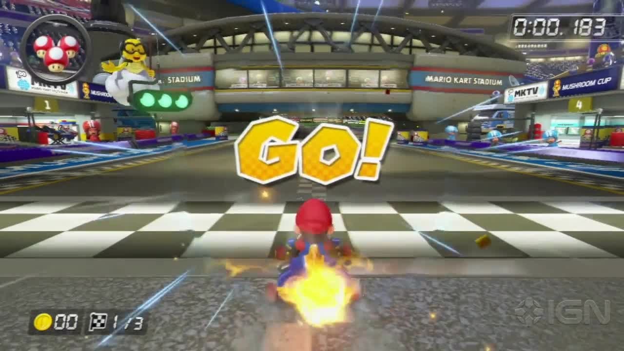 Mario Kart 8 Get The Starting Speed Boost Rocket Start Every Time