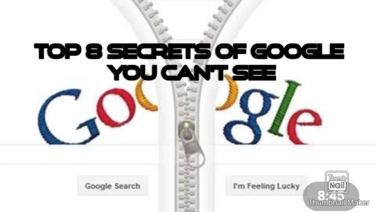 Top 8 Secrets Of Google You Can T See Youtube