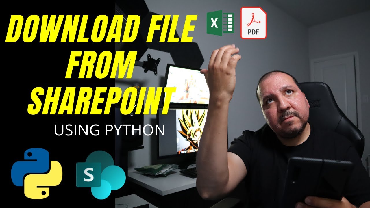 Python Download File From Sharepoint Youtube