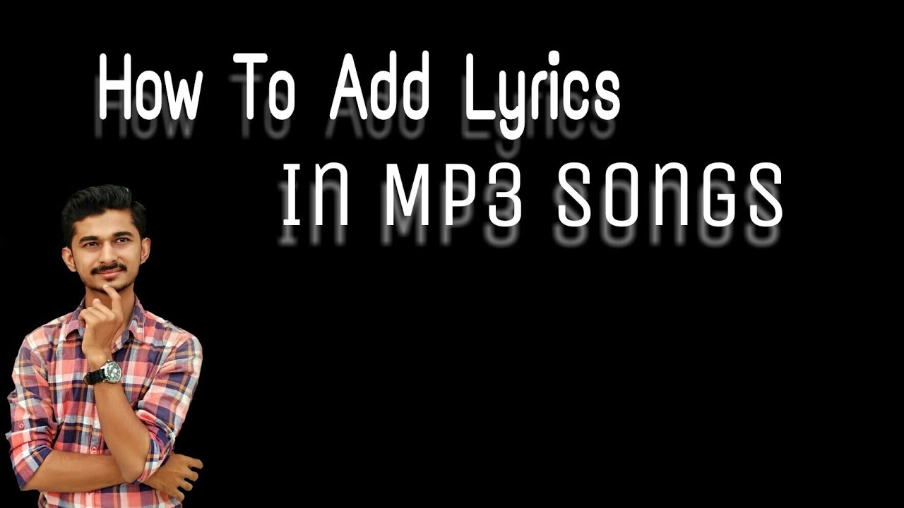 How To Simply Add Lyrics In Mp3 Songs Specially For Mi Devices Youtube