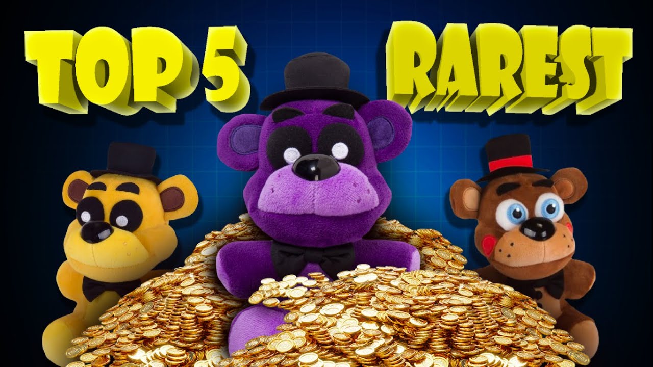 Top 5 Most Expensive Rare Fnaf Plushies Youtube