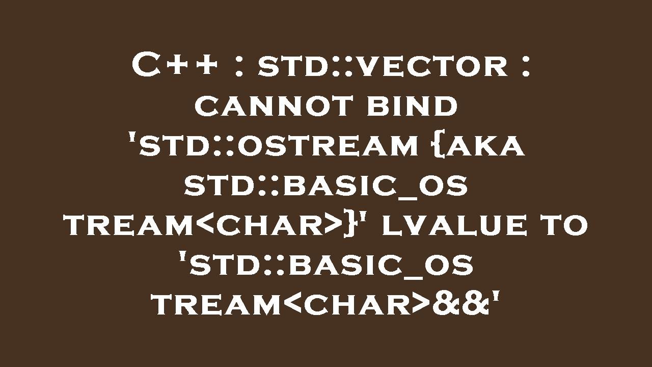 Ostream