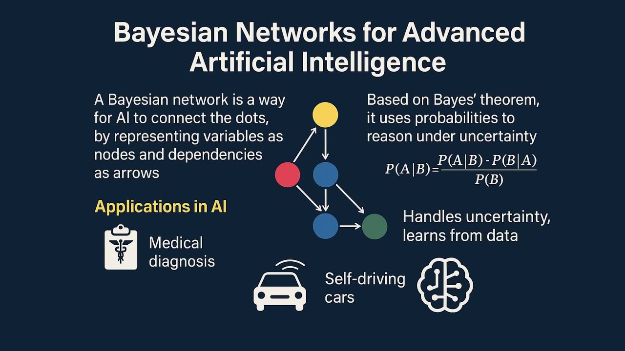 Bayesian Networks Explained Ai That Thinks Under Uncertainty Youtube