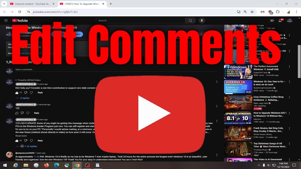 How To Edit Comments On Youtube Guide Youtube