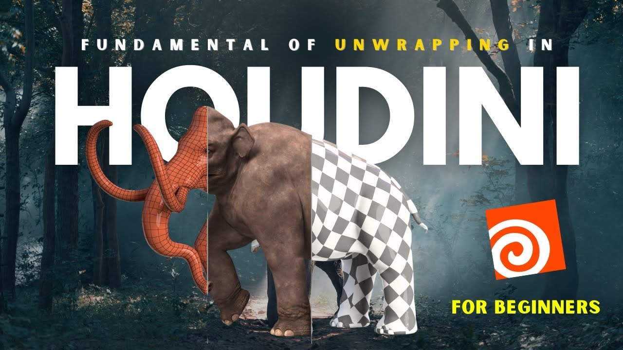 Houdini Unwrapping Techniques The Basics Hindi Houdini Tutorial