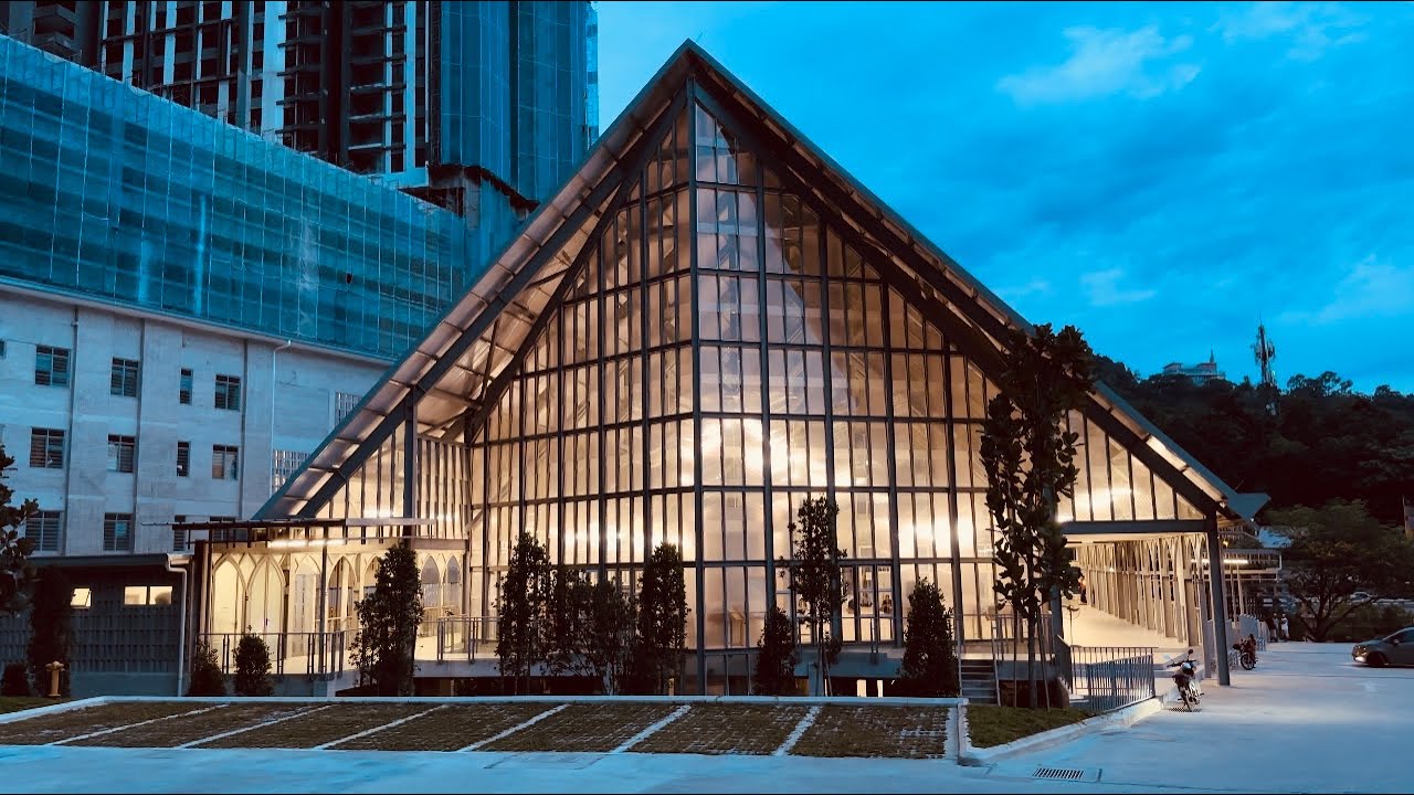 4k60fps The Mosque At Damansara Perdana And The Projects Damansara