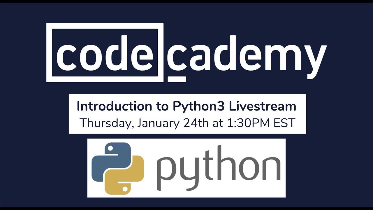 Learn Python 3 With Codecademy Youtube
