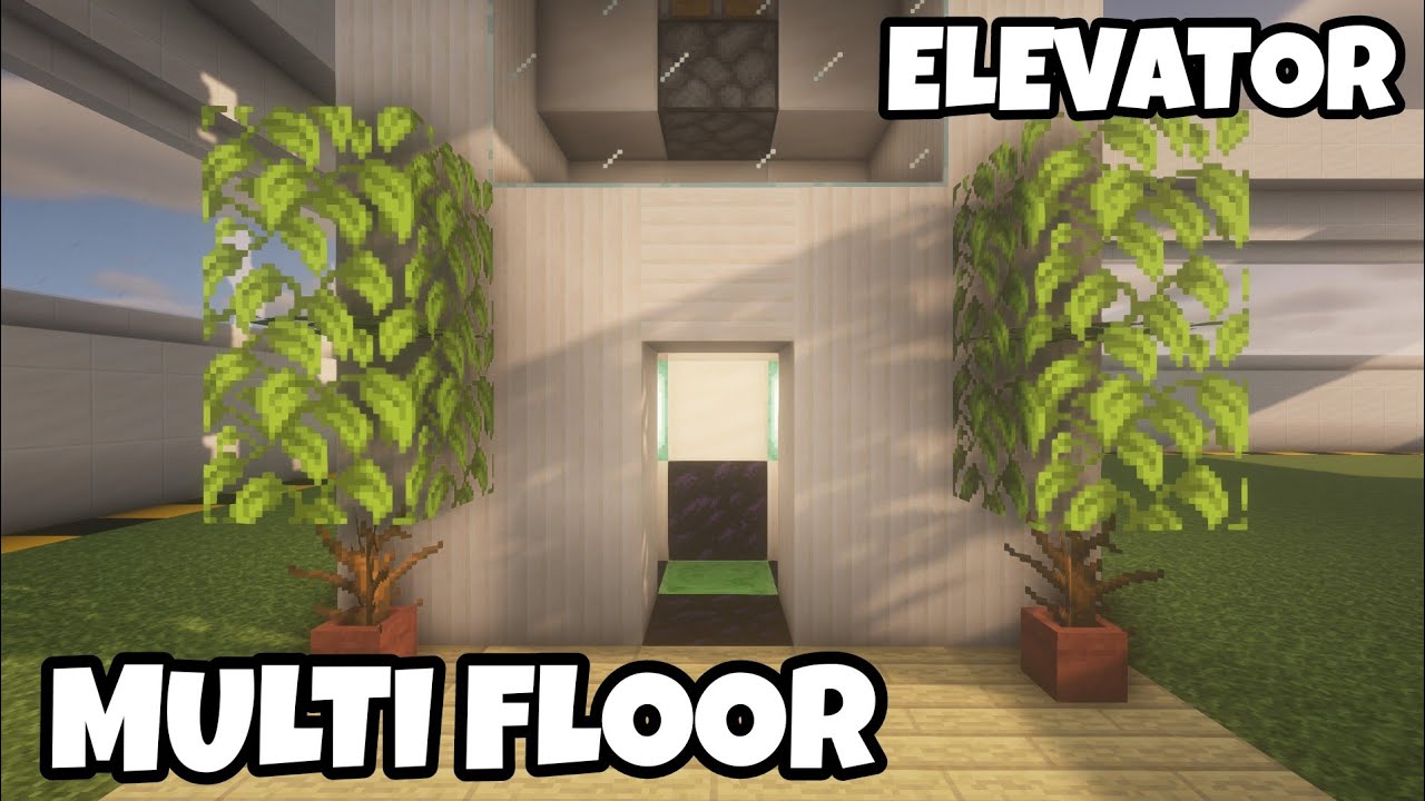 Minecraft Multi Floor Elevator 1 13 Floor Roma