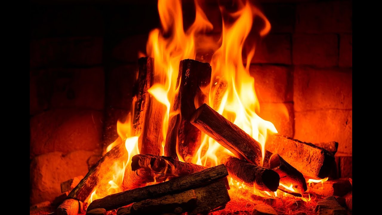 Cozy Fireplace Music 4k рџ ґ Cozy Crackling Fireplace Warm Christmas
