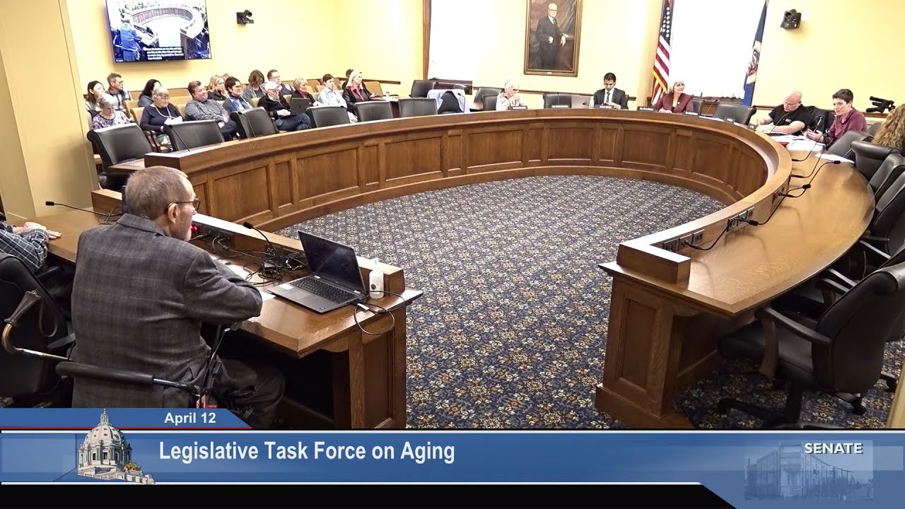 Legislative Task Force On Aging 04 12 24 Youtube