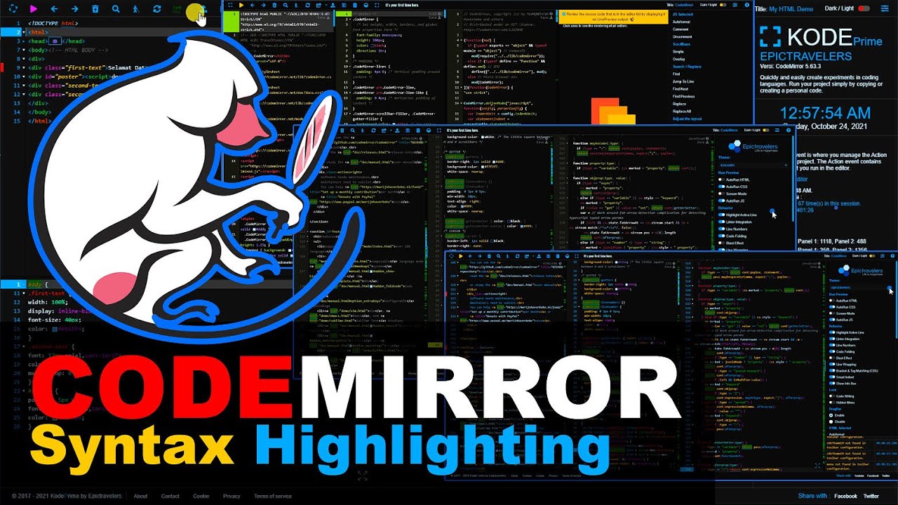 Syntax Highlighting Codemirror Youtube