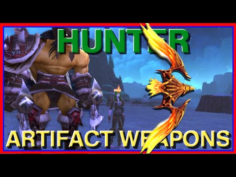 Wow Legion Beta Artifact Weapons Hunter Youtube