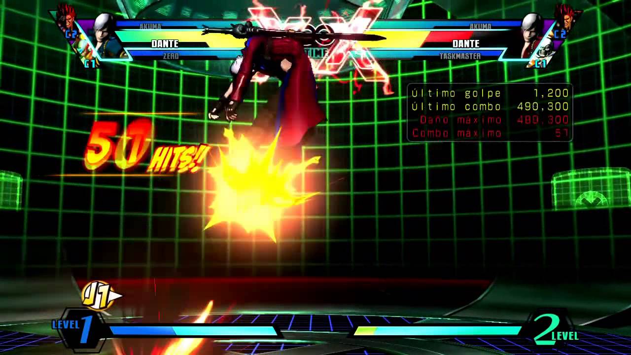 Umvc3 Dante Gun Loop Variations Youtube