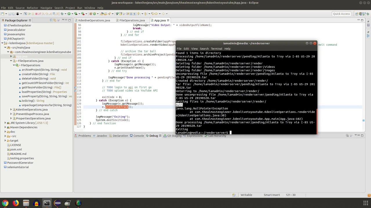 Rendering Videos With Java Youtube