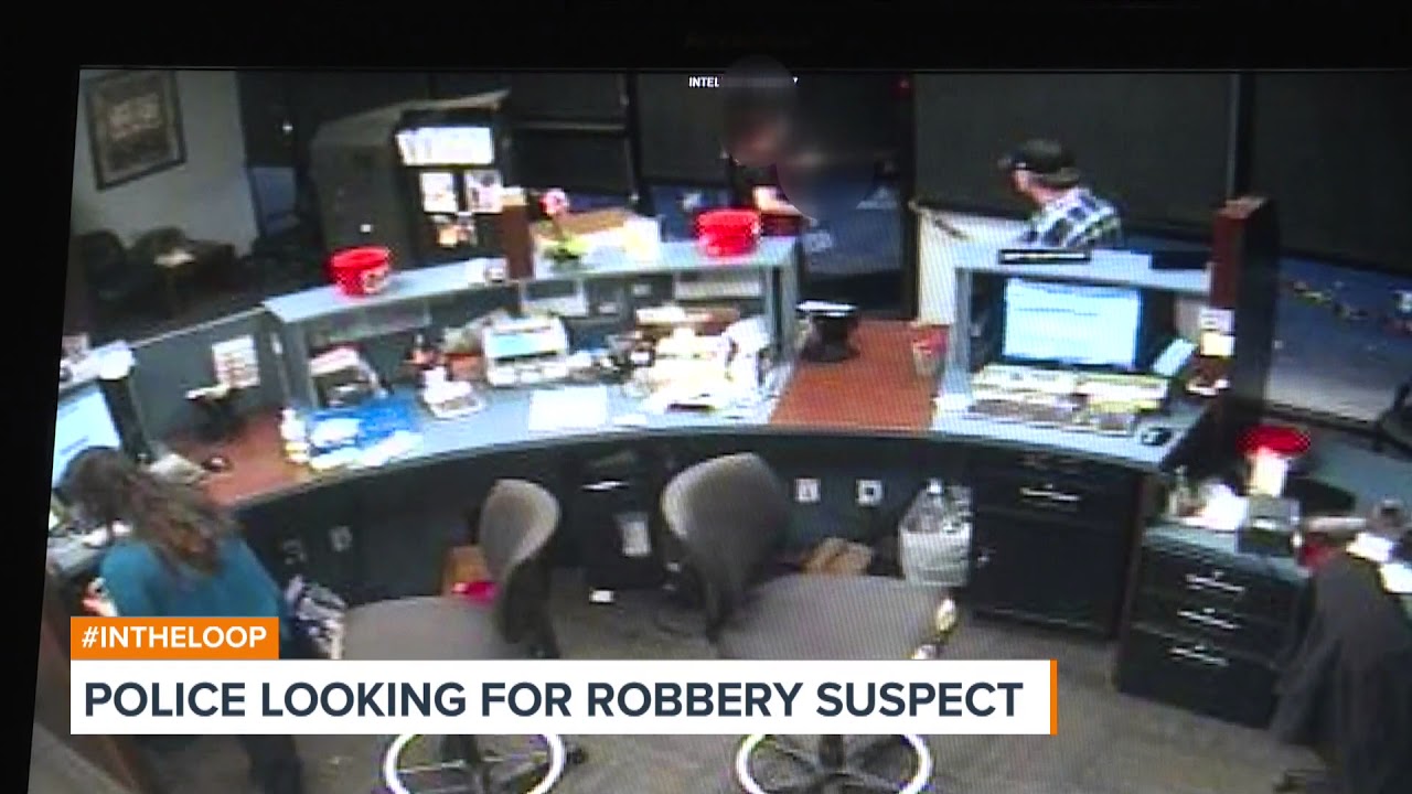 Police Searching For Robbery Suspect Who Robbed A Credit Union Youtube