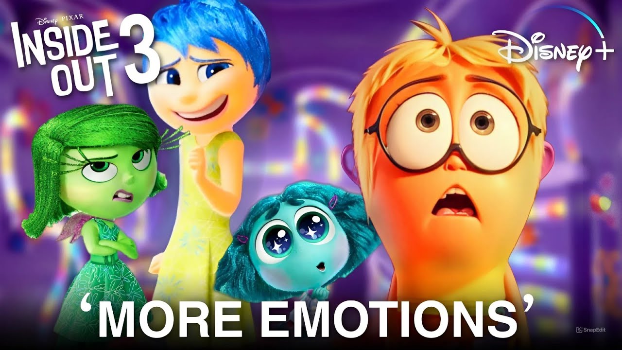 Inside Out 3 2026 3 New Emotions To Appear Disney Pixar Youtube