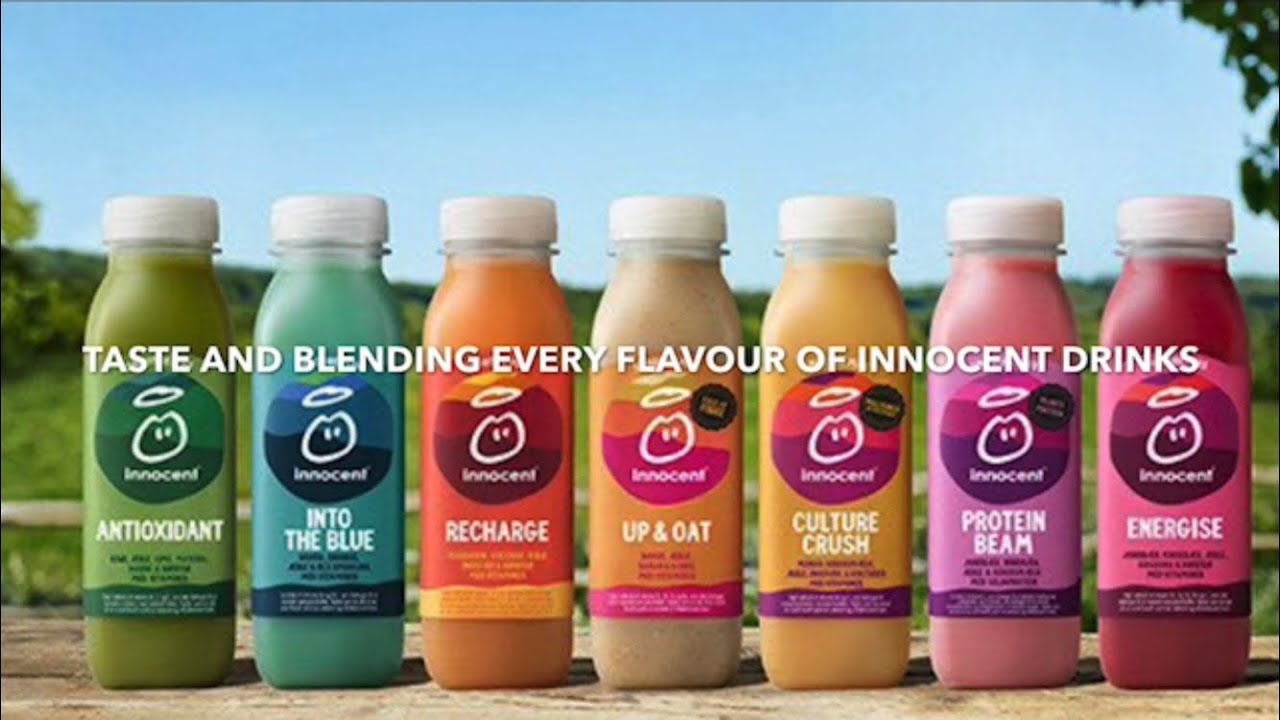 Taste And Blending Every Flavour Of Innocent Drinks Youtube