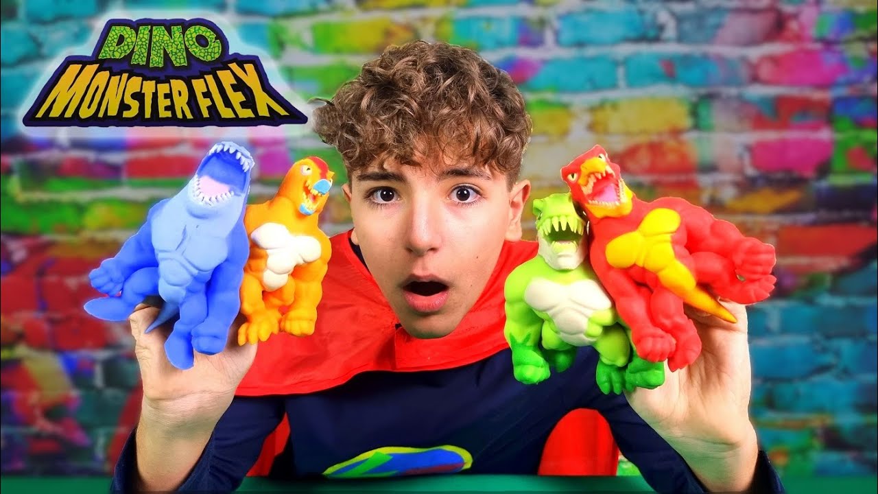 Dino Monsterflex Leo Toys Youtube