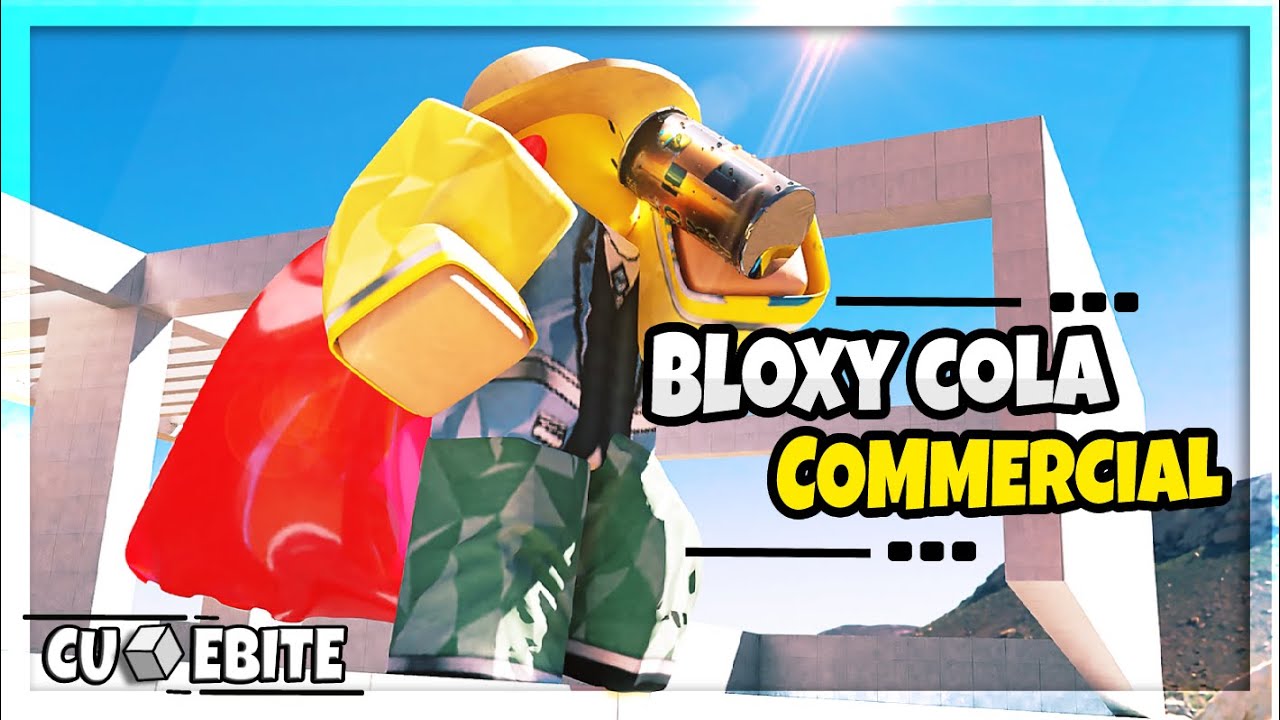 Bloxy Cola Commercial Roblox Animation Youtube