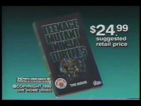 Tmnt On Vhs Commercial Youtube