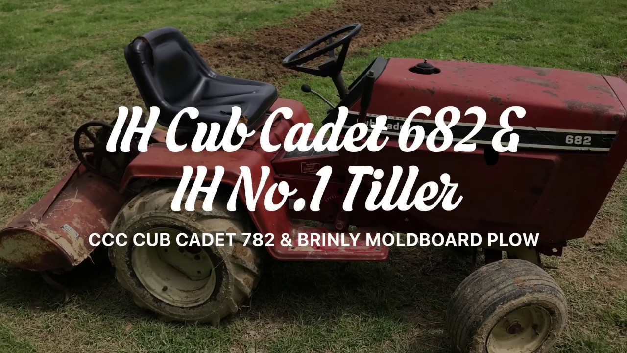 Ih Cub Cadet 682 Ih No 1 Tiller Youtube